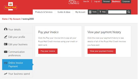 Royal Mail Invoice Help Hub