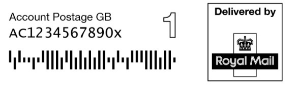 Royal Mail Barcode PPI Stamp